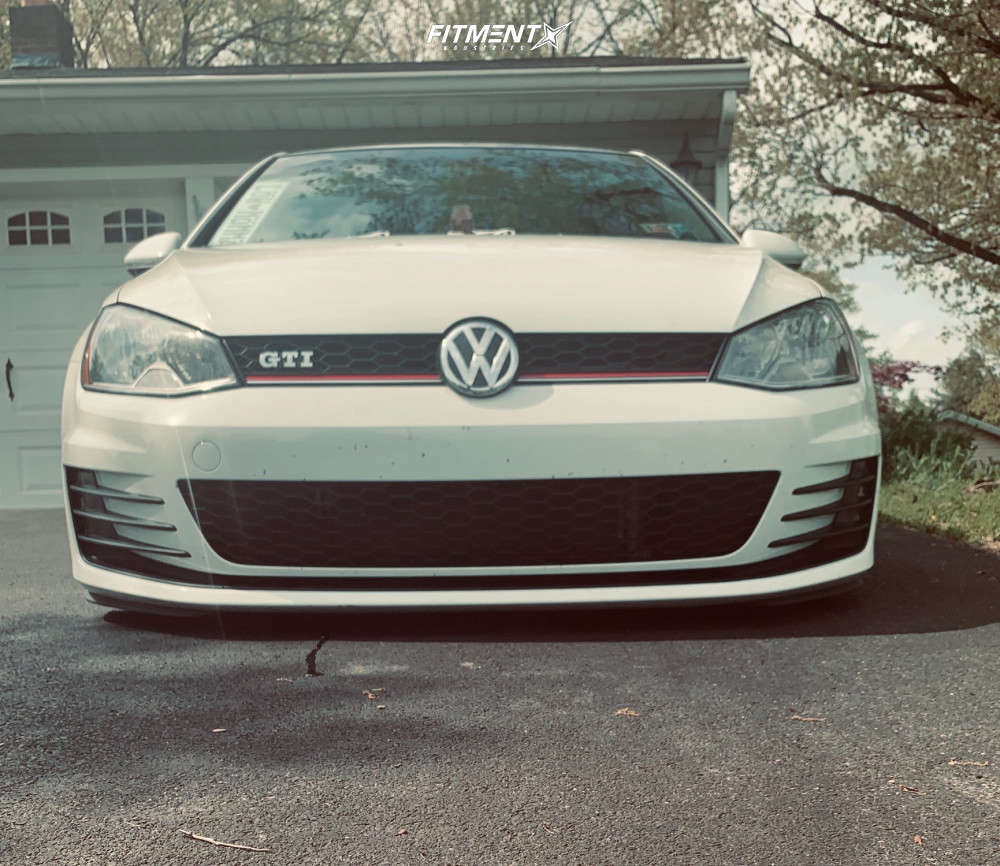 2015 Volkswagen GTI SE with 18x8.5 WatercooledIND Md1 and Nankang ...