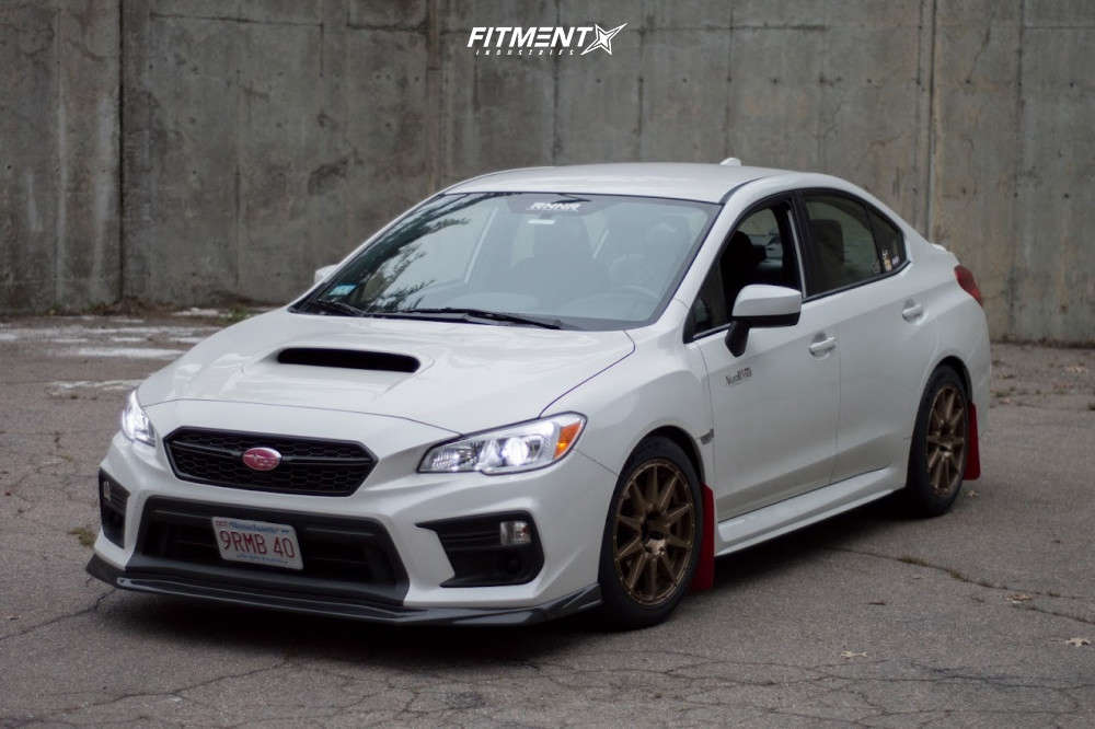 2018 Subaru WRX Base with 17x8 Method Mr501 and Dunlop 235x45 on ...