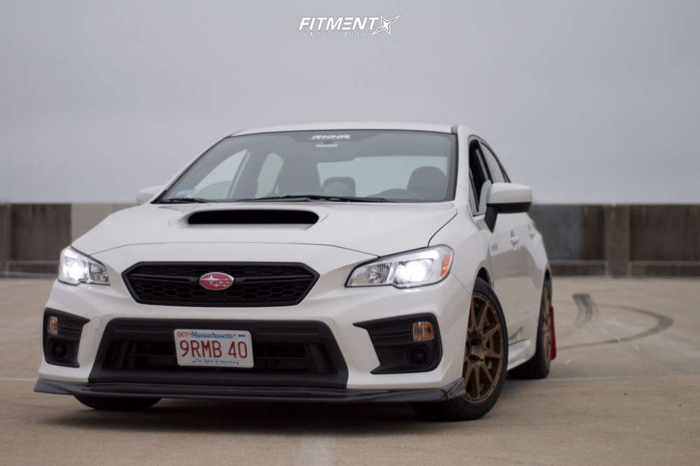 2018 Subaru WRX Base with 17x8 Method Mr501 and Dunlop 235x45 on ...