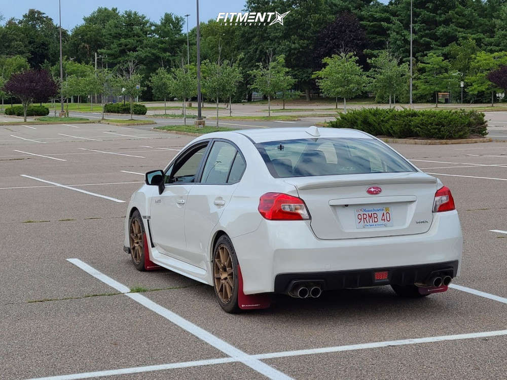 2018 Subaru WRX Base with 17x8 Method Mr501 and Dunlop 235x45 on ...