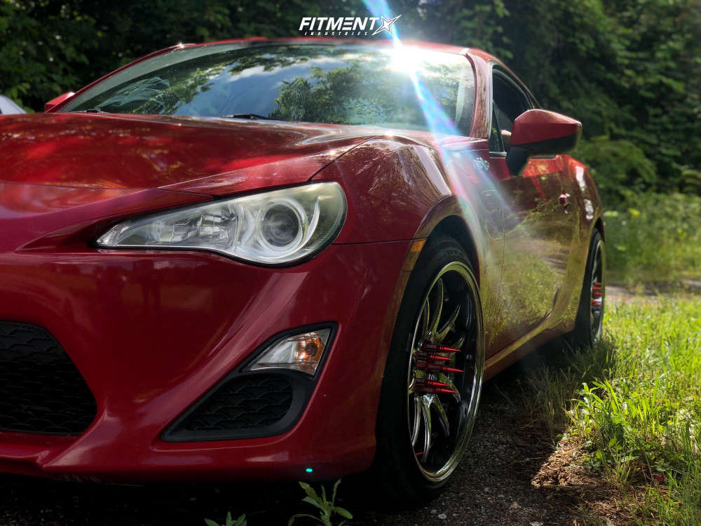 2013 Scion FR-S Base with 18x9.5 Aodhan DS02 and Ohtsu 225x40 on Stock ...