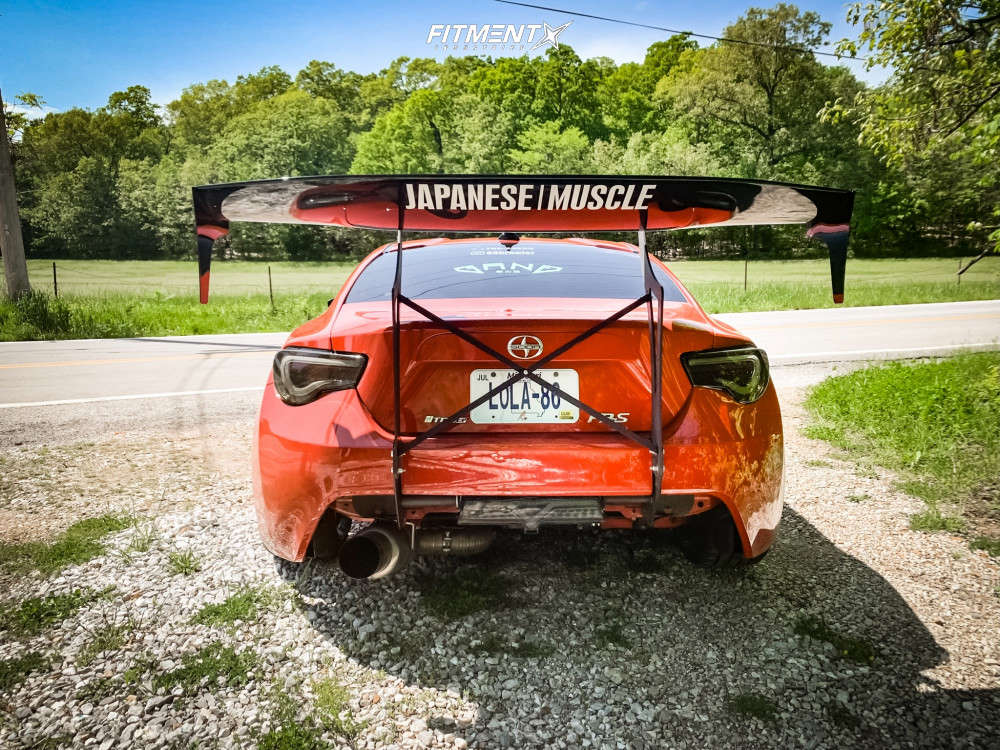 2013 Scion FR-S Base with 18x9.5 Enkei Raijin and Michelin 255x35 on ...