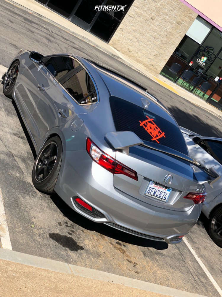 2018 Acura ILX Base with 17x7 Motegi Mr116 and Michelin 225x20 on ...