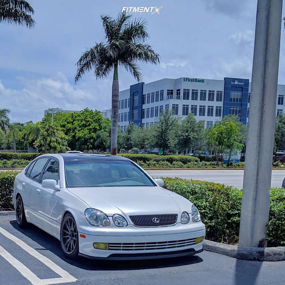 1999 Lexus GS300 Base with 18x9.5 Cosmis Racing R1 and Ohtsu 245x40 on ...