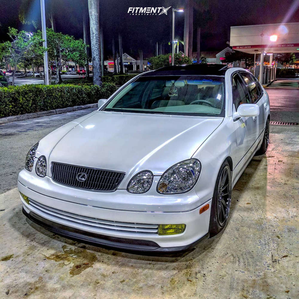 1999 Lexus GS300 Base with 18x9.5 Cosmis Racing R1 and Ohtsu 245x40 on ...