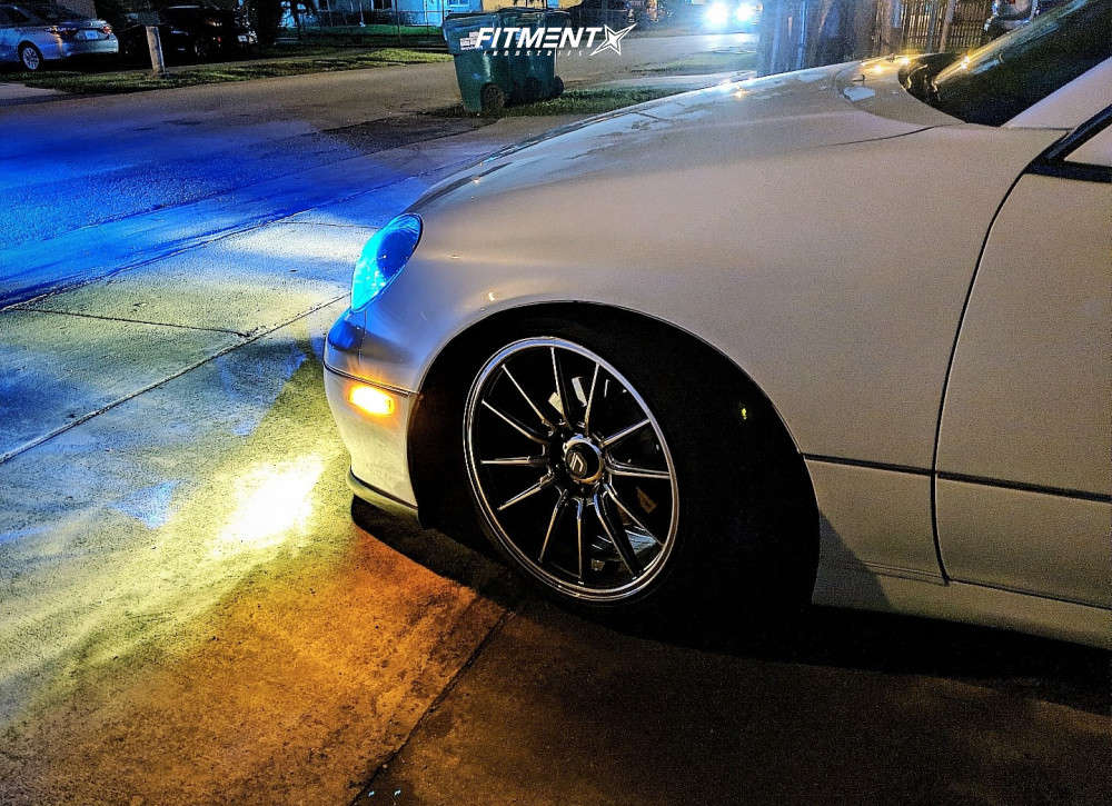 1999 Lexus GS300 Base with 18x9.5 Cosmis Racing R1 and Ohtsu 245x40 on ...