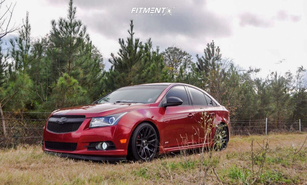 2013 Chevrolet Cruze LT with 18x8.5 Miro Type 111 and Sumitomo 225x40 ...