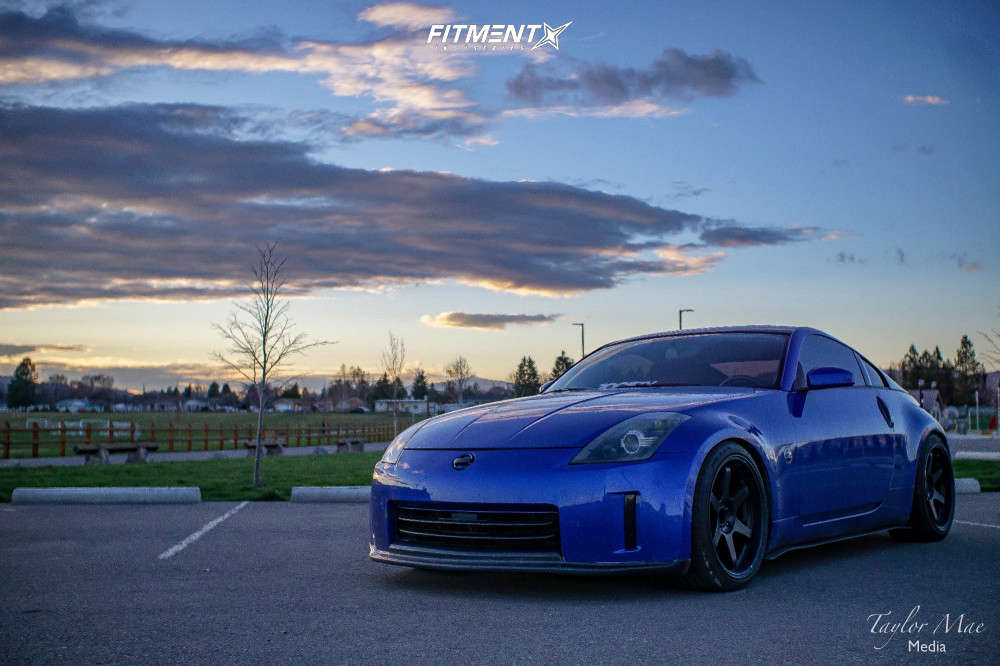 2006 Nissan 350Z Enthusiast with 18x9.5 Varrstoen Es2 and Federal ...