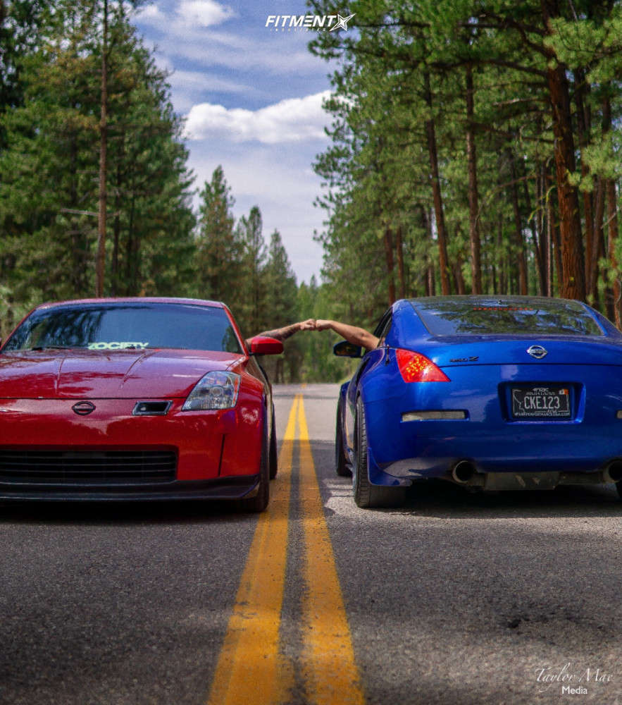 2006 Nissan 350Z Enthusiast with 18x9.5 Varrstoen Es2 and Federal ...