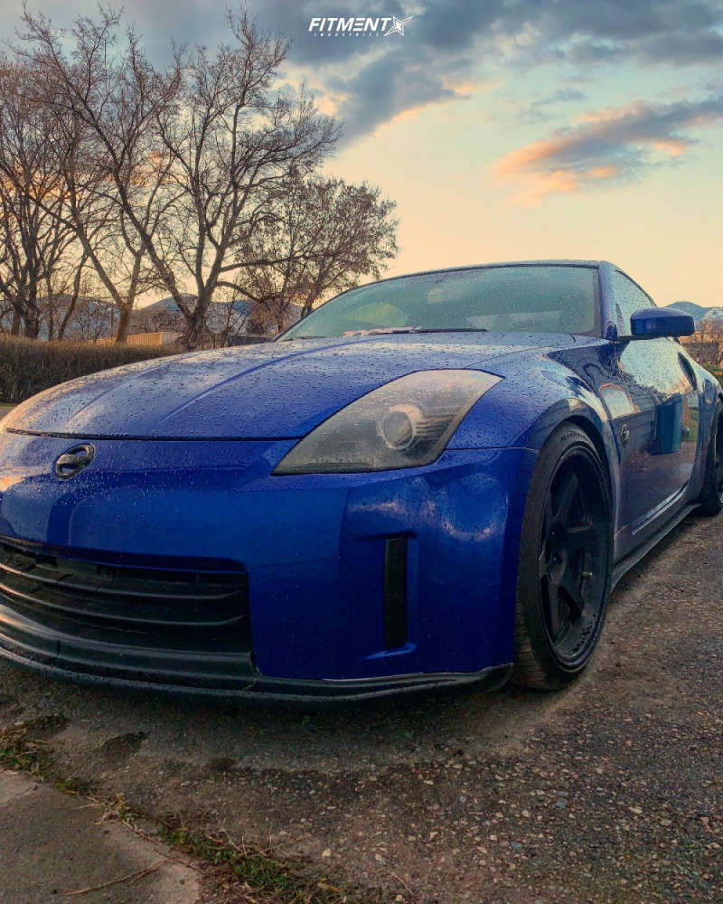 2006 Nissan 350Z Enthusiast with 18x9.5 Varrstoen Es2 and Federal ...