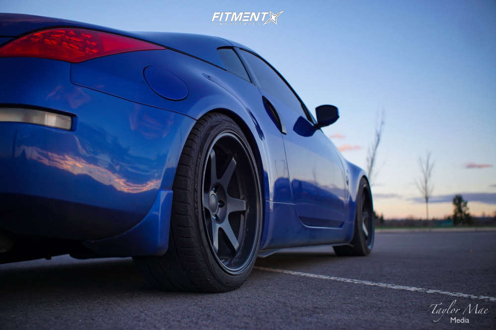 2006 Nissan 350Z Enthusiast with 18x9.5 Varrstoen Es2 and Federal ...