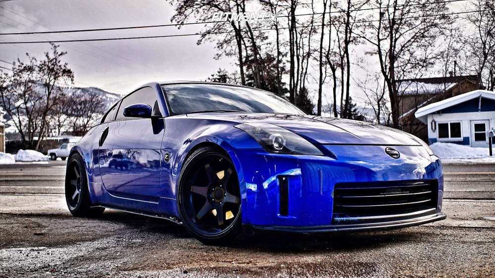 2006 Nissan 350Z Enthusiast with 18x9.5 Varrstoen Es2 and Federal ...
