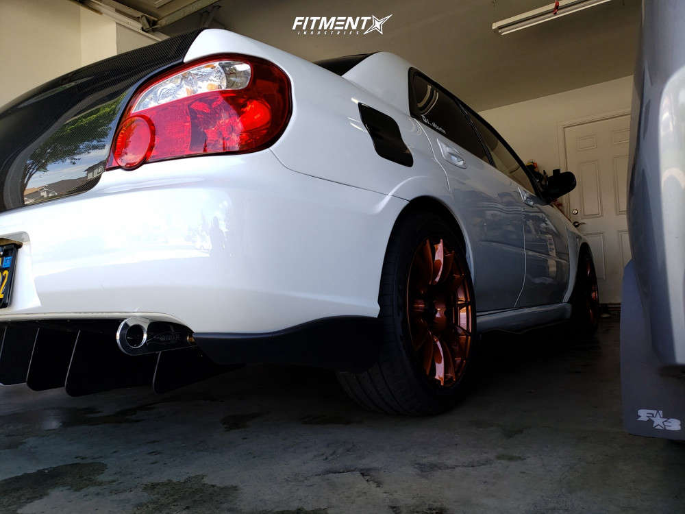 2002 Subaru WRX WRX with 17x9 WedsSport Sa-72r and Toyo Tires 245x45 on ...