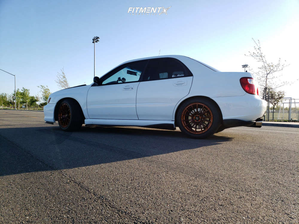 2002 Subaru WRX WRX with 17x9 WedsSport Sa-72r and Toyo Tires 245x45 on ...