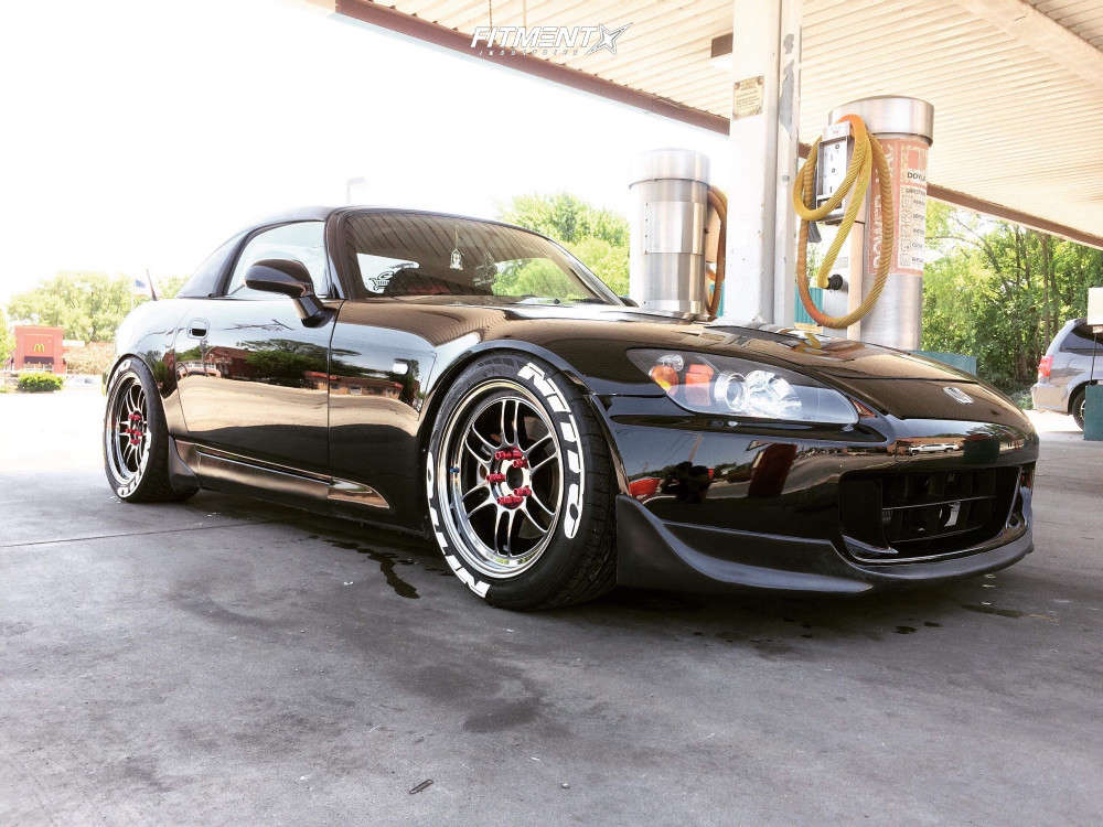 2004 Honda S2000 Base with 17x9 Enkei RPF1 and Nitto 235x45 on ...