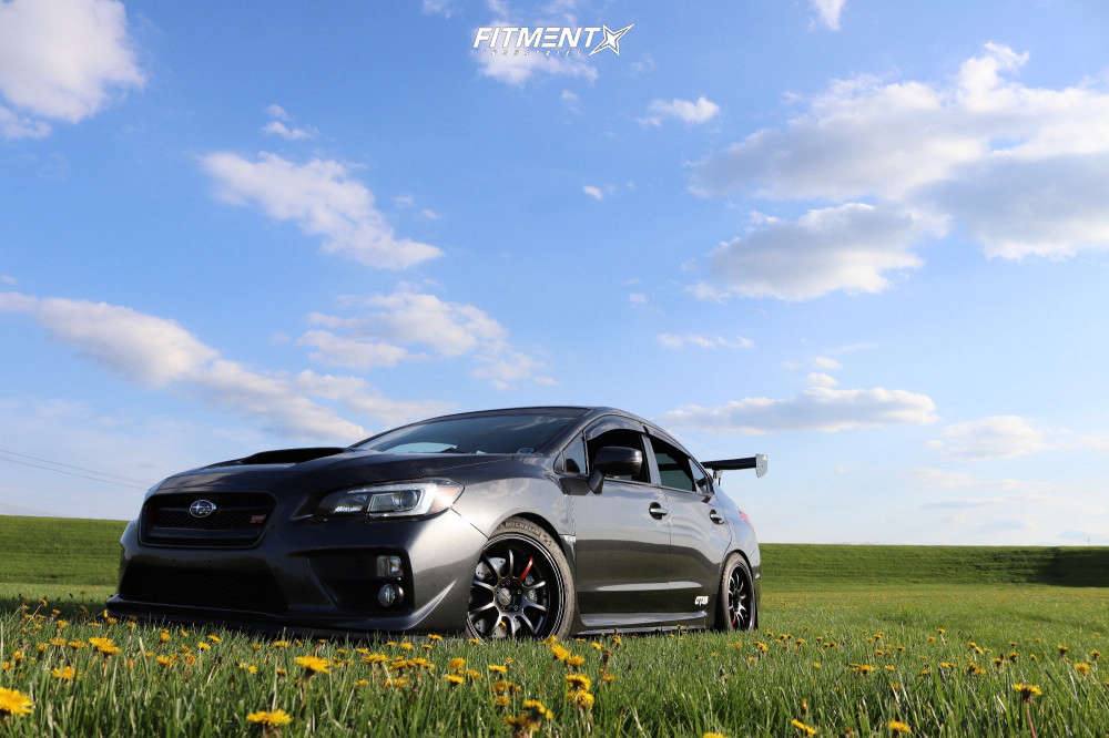 2017 Subaru WRX STI Limited with 18x9.5 Rota D Force and Michelin 265x40 on Coilovers | 700099 ...
