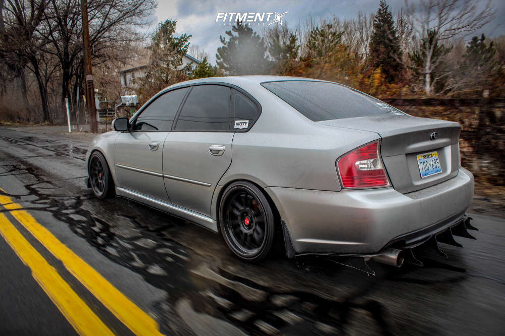 2006 Subaru Legacy GT spec.B with 18x8.5 Aodhan AH07 and Achilles ...