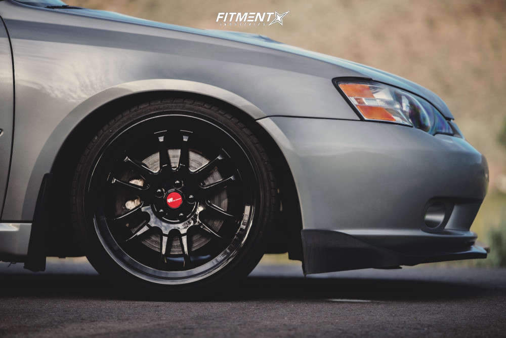 2006 Subaru Legacy GT spec.B with 18x8.5 Aodhan AH07 and Achilles ...