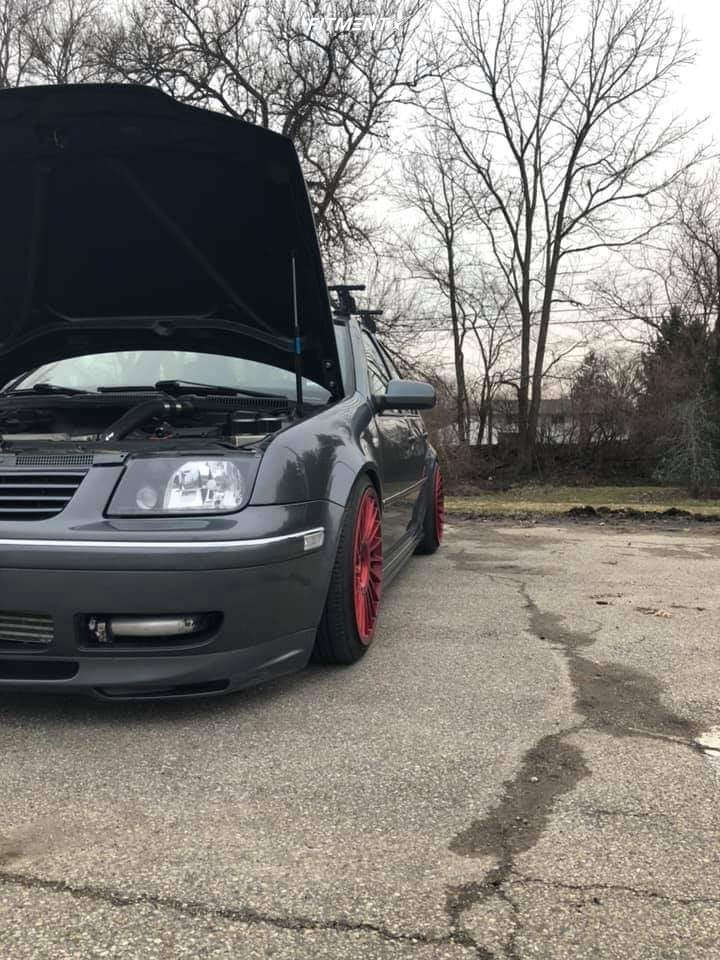 2005 Volkswagen Jetta GLI with 18x8.5 Rotiform Ind-t and Nankang 215x40 ...