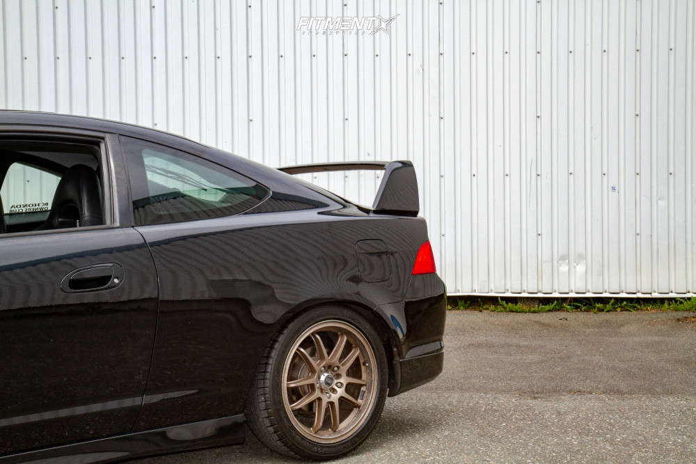 2002 Acura RSX Type-S with 17x7.5 Enkei RPF1 and Michelin 215x45 on ...