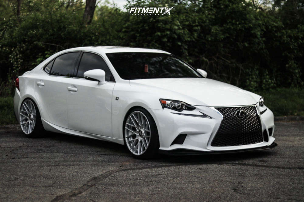 2016 Lexus IS350 F Sport with 19x10 Rotiform Rse and Toyo Tires 235x35 ...