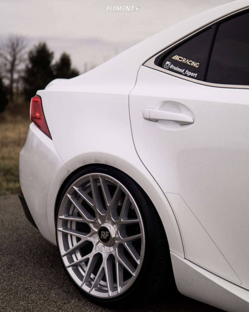 2016 Lexus IS350 F Sport with 19x10 Rotiform Rse and Toyo Tires 235x35 ...