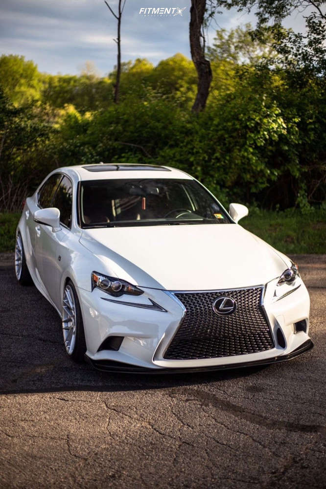 2016 Lexus IS350 F Sport with 19x10 Rotiform Rse and Toyo Tires 235x35 ...