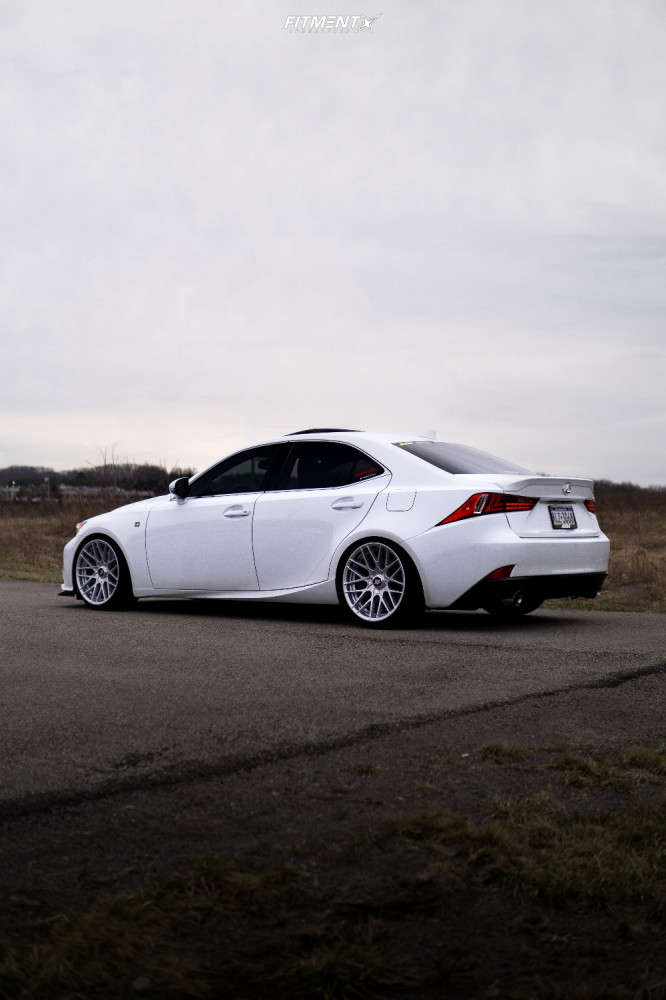 2016 Lexus IS350 F Sport with 19x10 Rotiform Rse and Toyo Tires 235x35 ...