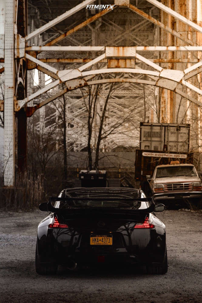 2015 Nissan 370Z Base with 19x9.5 Work Meister S1 3P and Hankook 255x30 ...