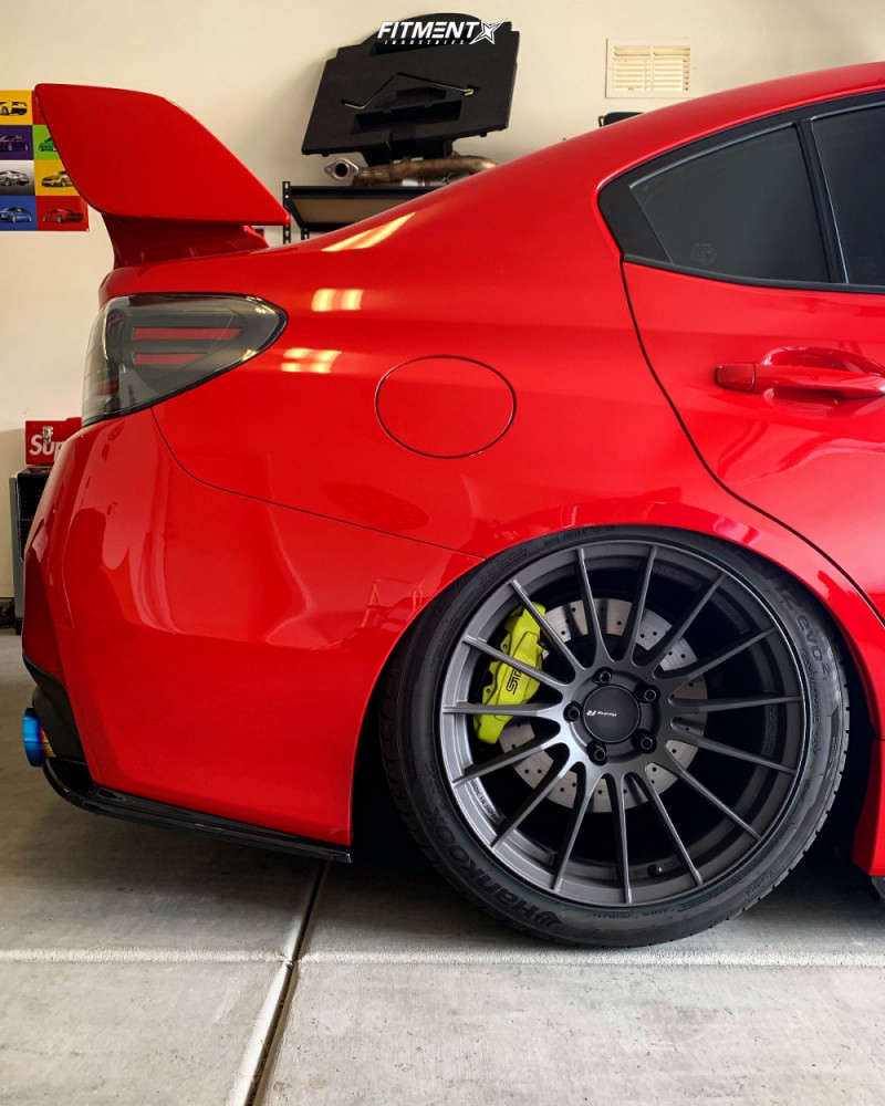 2018 Subaru WRX STI Limited with 18x9.5 Enkei Rs05-rr and Hankook ...