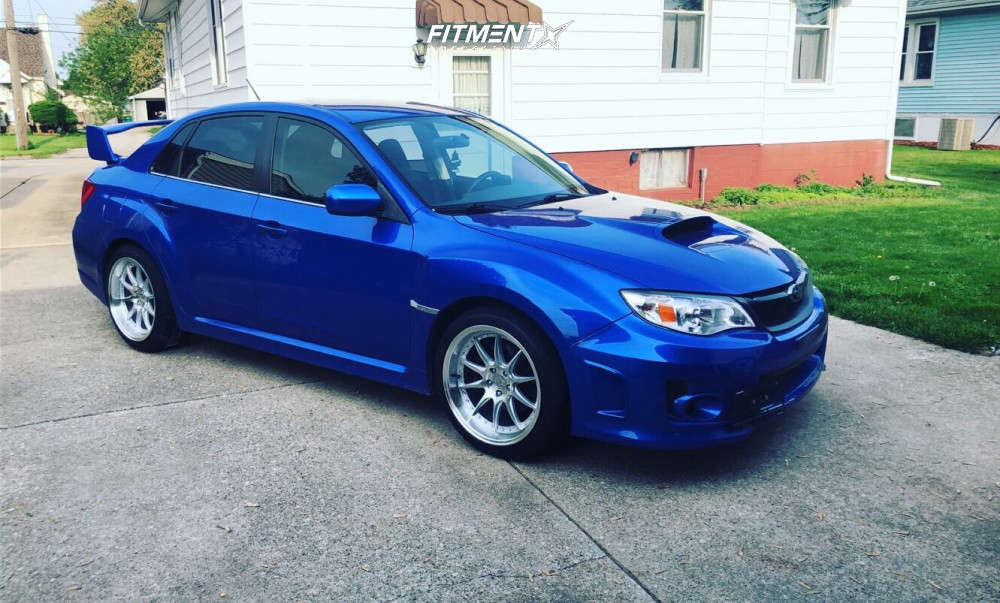 2013 Subaru WRX Base with 18x9.5 Aodhan Ds07 and Westlake 245x40 on ...
