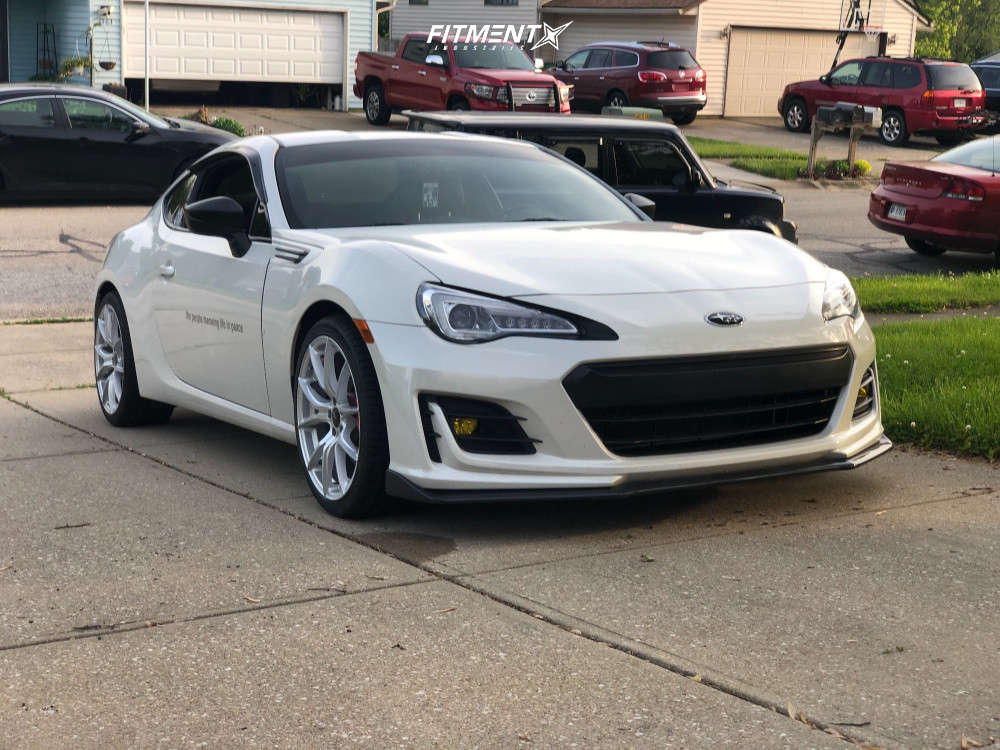 2017 Subaru BRZ Limited with 18x8.5 Ambit RT6 and Hankook 245x35 on ...