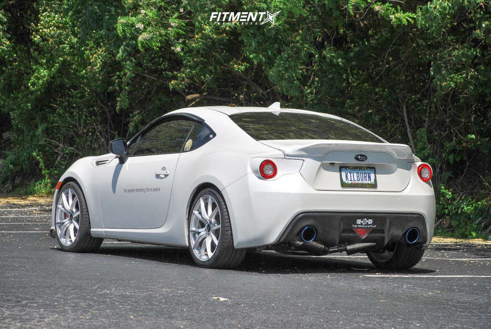 2017 Subaru BRZ Limited with 18x8.5 Ambit RT6 and Hankook 245x35 on ...