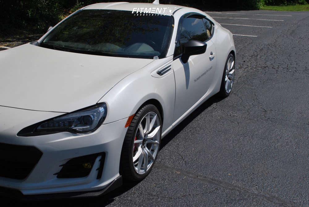 2017 Subaru BRZ Limited with 18x8.5 Ambit RT6 and Hankook 245x35 on ...