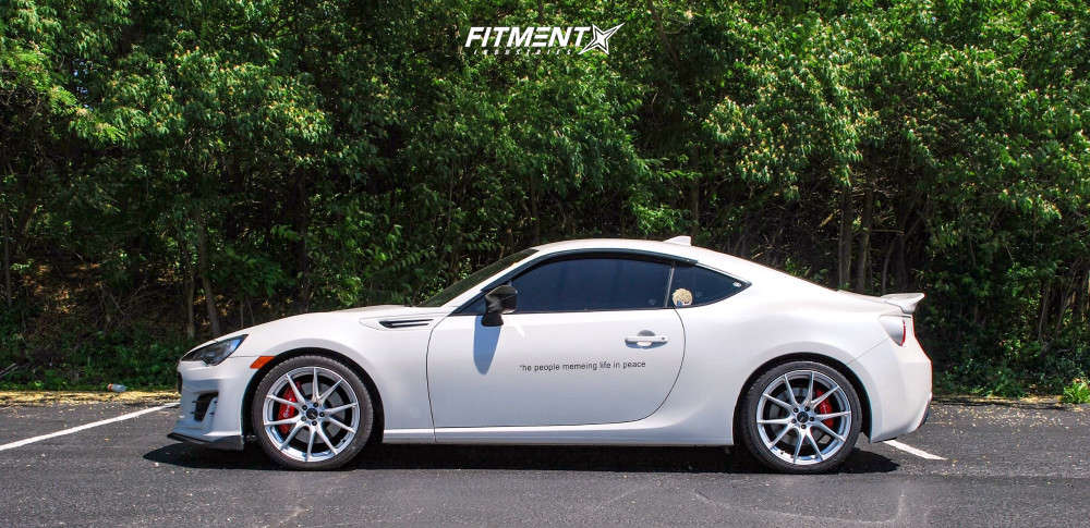 2017 Subaru BRZ Limited with 18x8.5 Ambit RT6 and Hankook 245x35 on ...