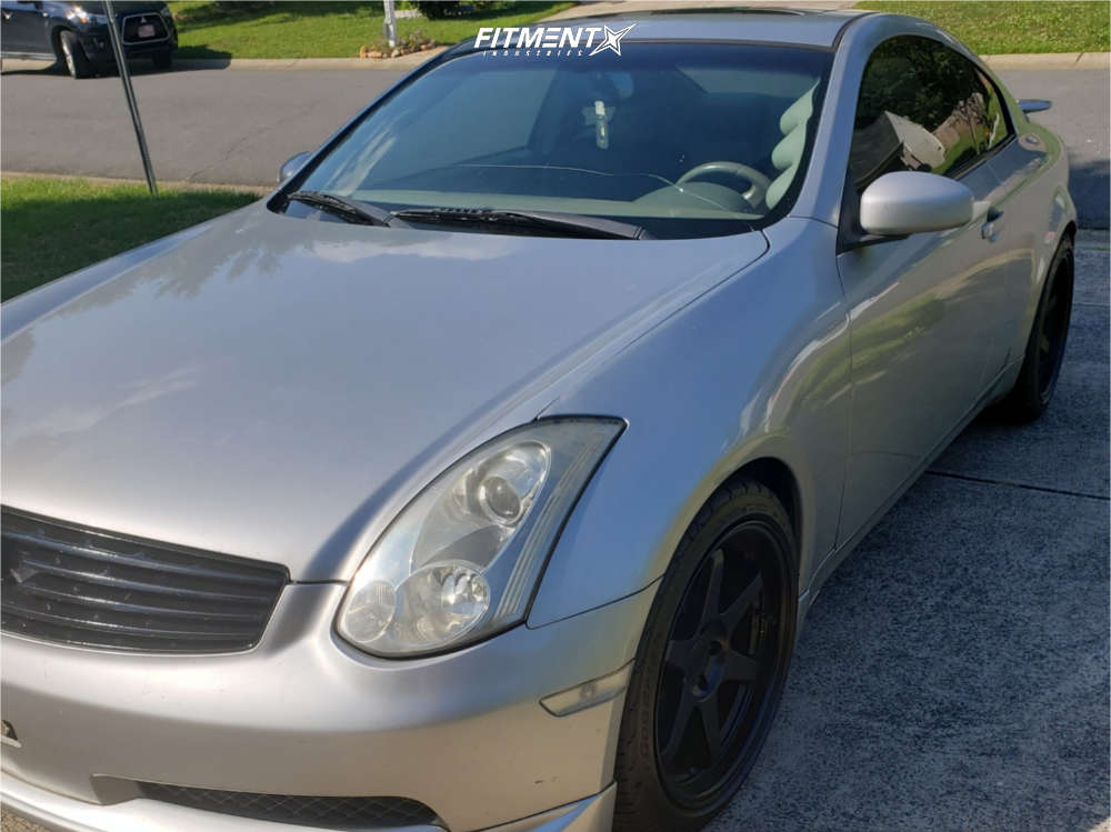 2003 INFINITI G35 Base with 19x9.5 Varrstoen Es2 and BFGoodrich 245x40 ...