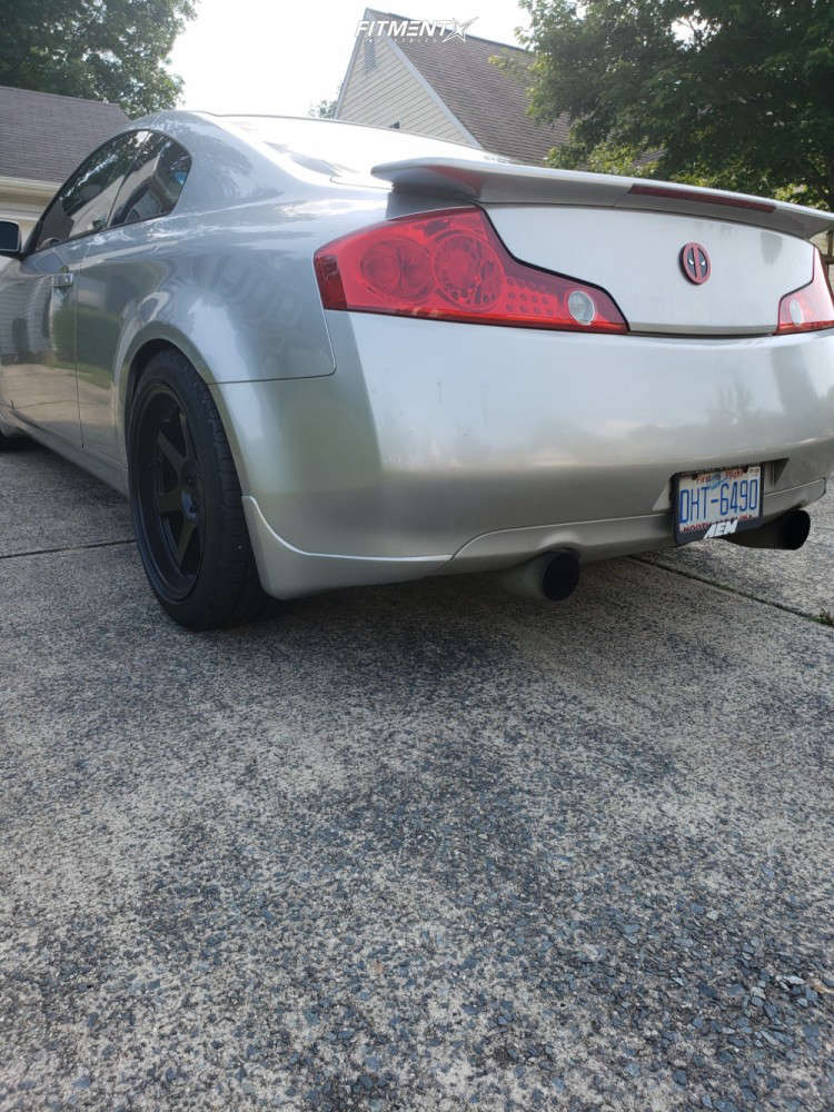 2003 INFINITI G35 Base with 19x9.5 Varrstoen Es2 and BFGoodrich 245x40 ...