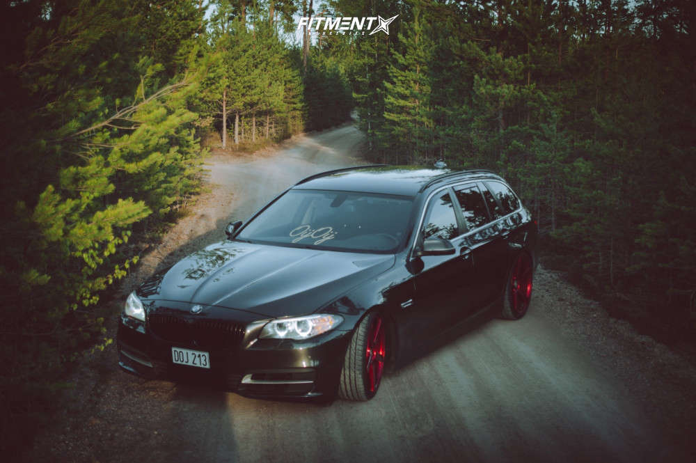 2014 BMW 520d Base with 20x8.5 JUDD T203 and Landsail 225x35 on ...