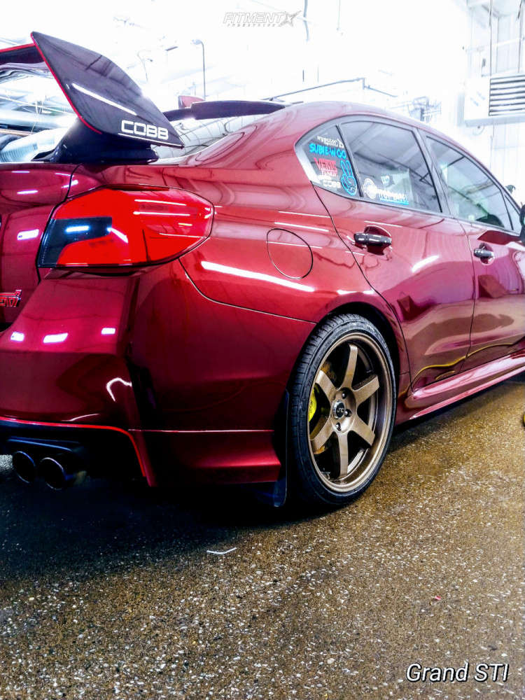 2018 Subaru WRX STI Base with 19x8.5 JNC JNC014 and Lexani 245x35 on ...