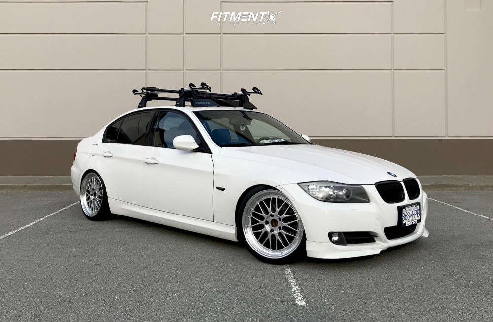 2009 BMW 3 Series Base with 19x9.5 ESR Sr05 and Michelin 225x35 on ...