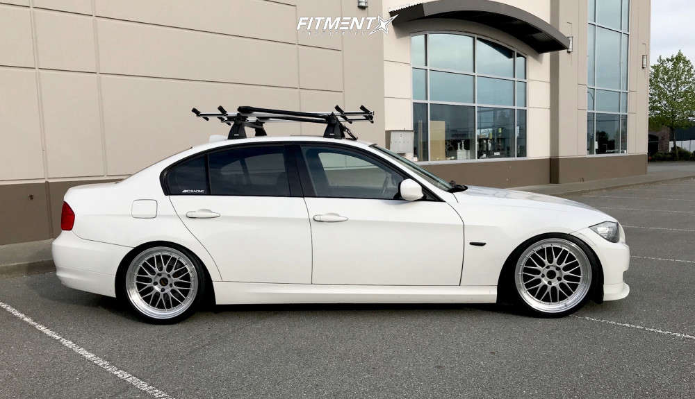 2009 BMW 3 Series Base with 19x9.5 ESR Sr05 and Michelin 225x35 on ...