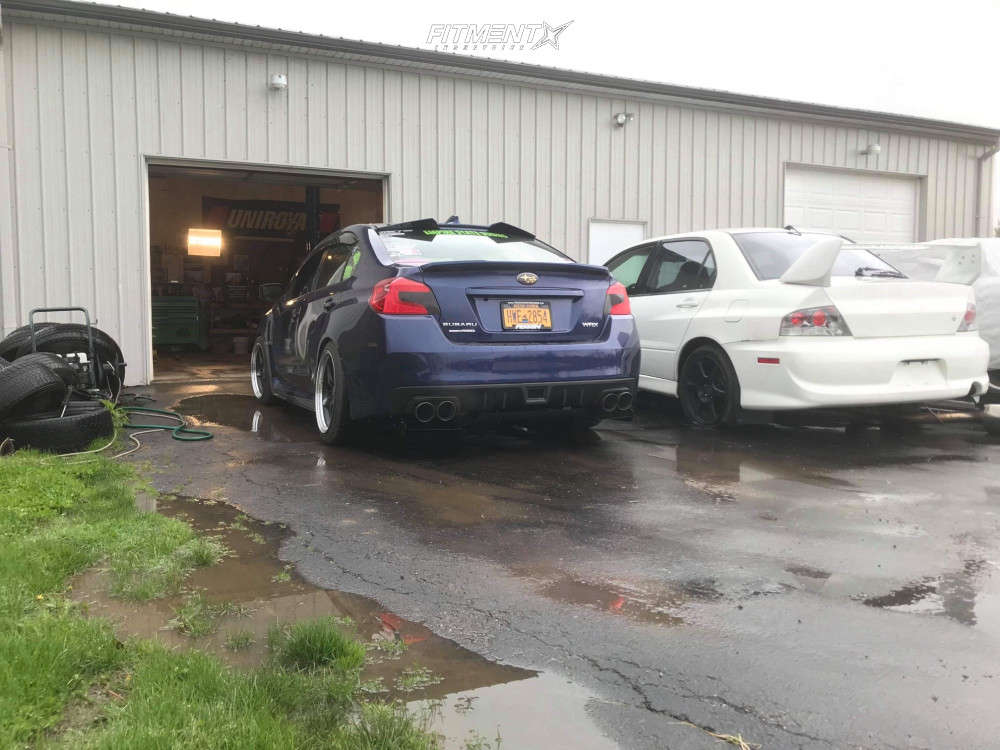 2019 Subaru WRX Base with 18x9.5 Cosmis Racing R5 and Nitto 235x40 on ...