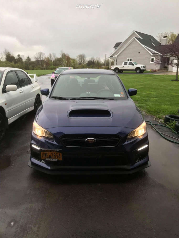 2019 Subaru WRX Base with 18x9.5 Cosmis Racing R5 and Nitto 235x40 on ...