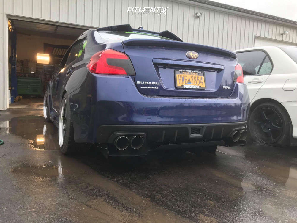 2019 Subaru WRX Base with 18x9.5 Cosmis Racing R5 and Nitto 235x40 on ...