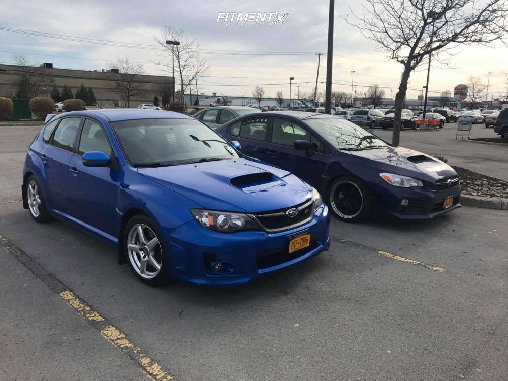 2019 Subaru WRX Base with 18x9.5 Cosmis Racing R5 and Nitto 235x40 on ...