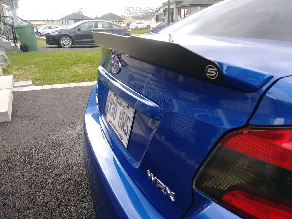 2019 Subaru WRX Sport with 17x8 RTX R-Spec Stag and Dunlop 235x45 on ...