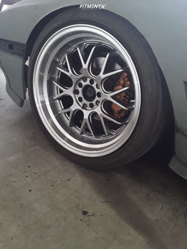 1986 Mazda RX-7 GXL with 18x9.5 F1R F21 and Radar 245x35 on Coilovers ...