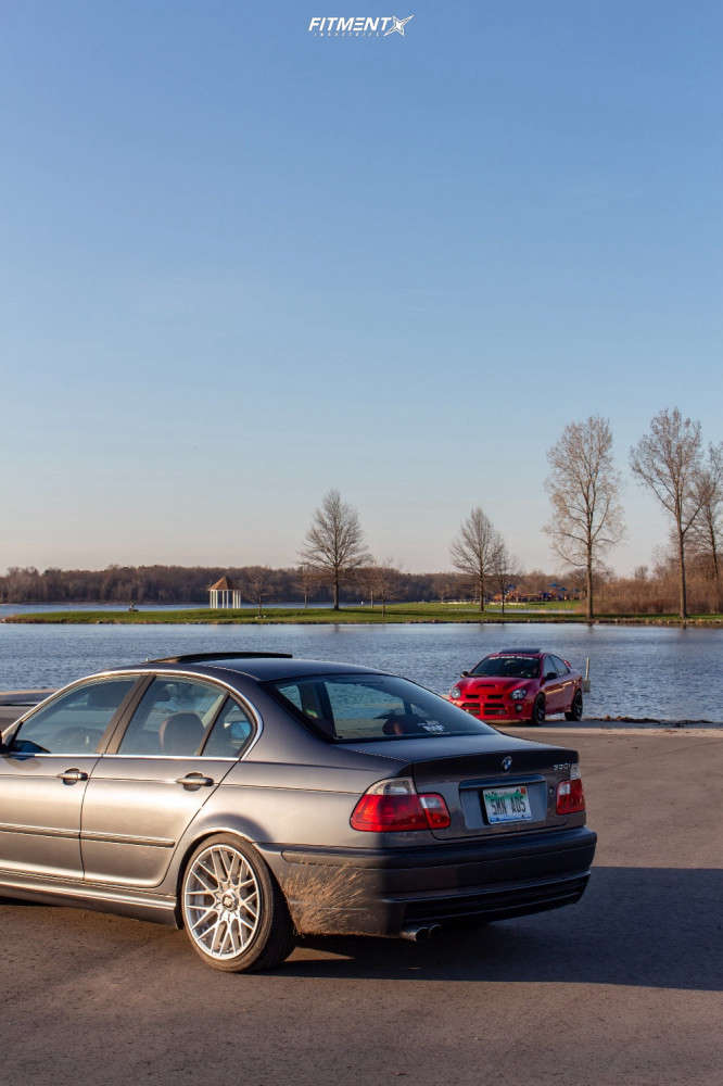 2001 BMW 330i Base with 18x9.5 Rotiform Rse and Nitto 225x40 on ...