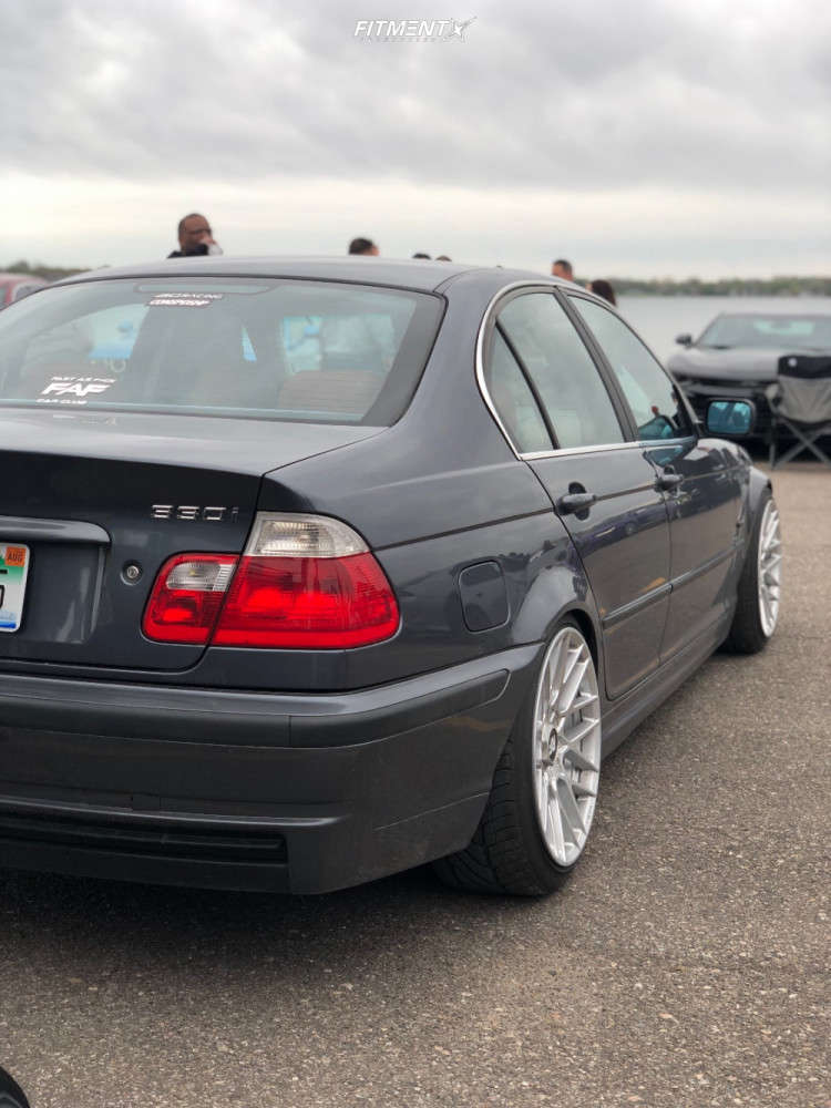 2001 BMW 330i Base with 18x9.5 Rotiform Rse and Nitto 225x40 on ...