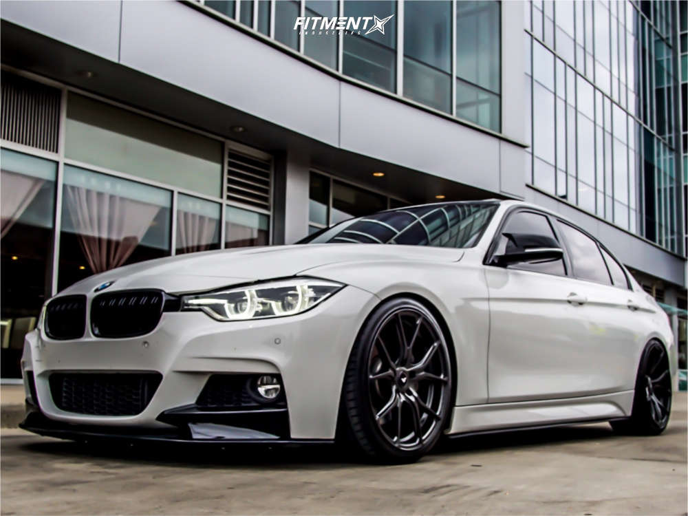 2016 BMW 340i Base with 19x8.5 Vorsteiner V-ff103 and Hankook 235x35 on ...